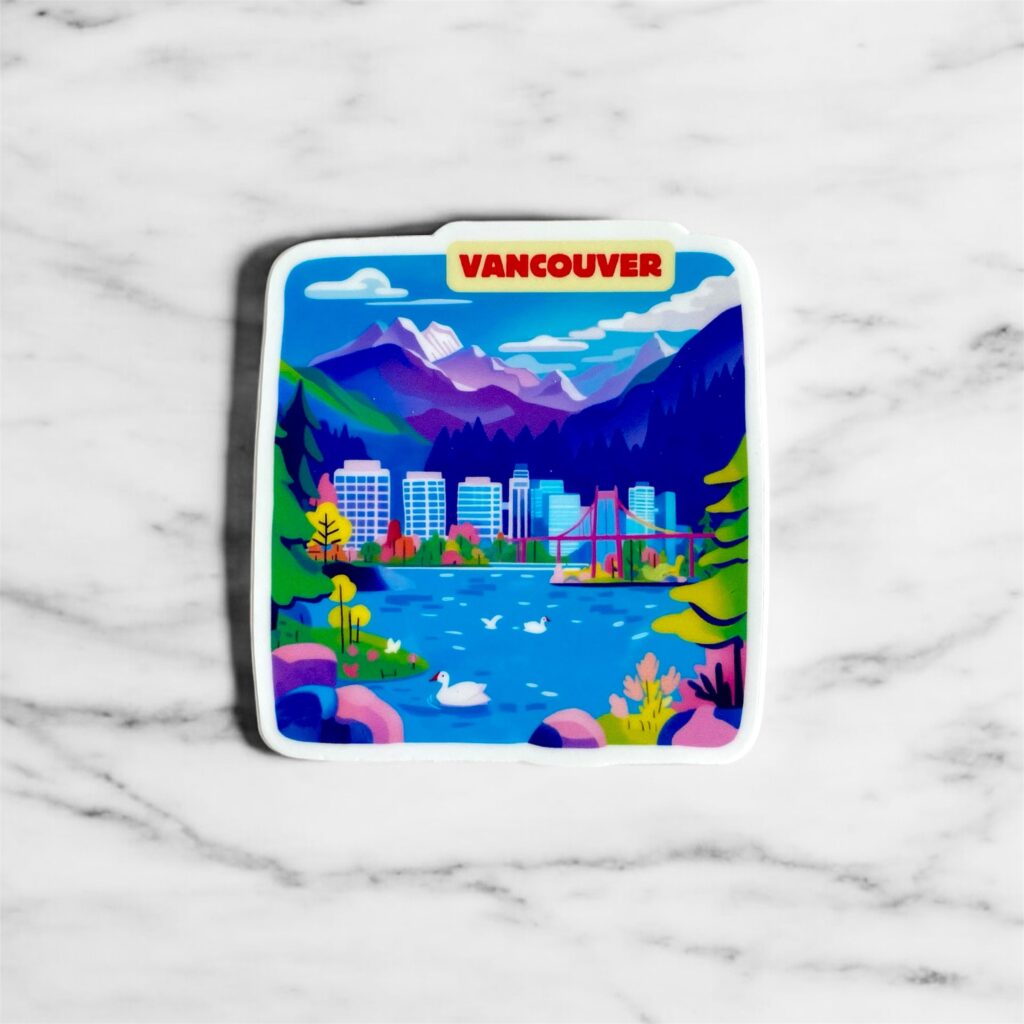 Vancouver Sticker - Hamstek Travel